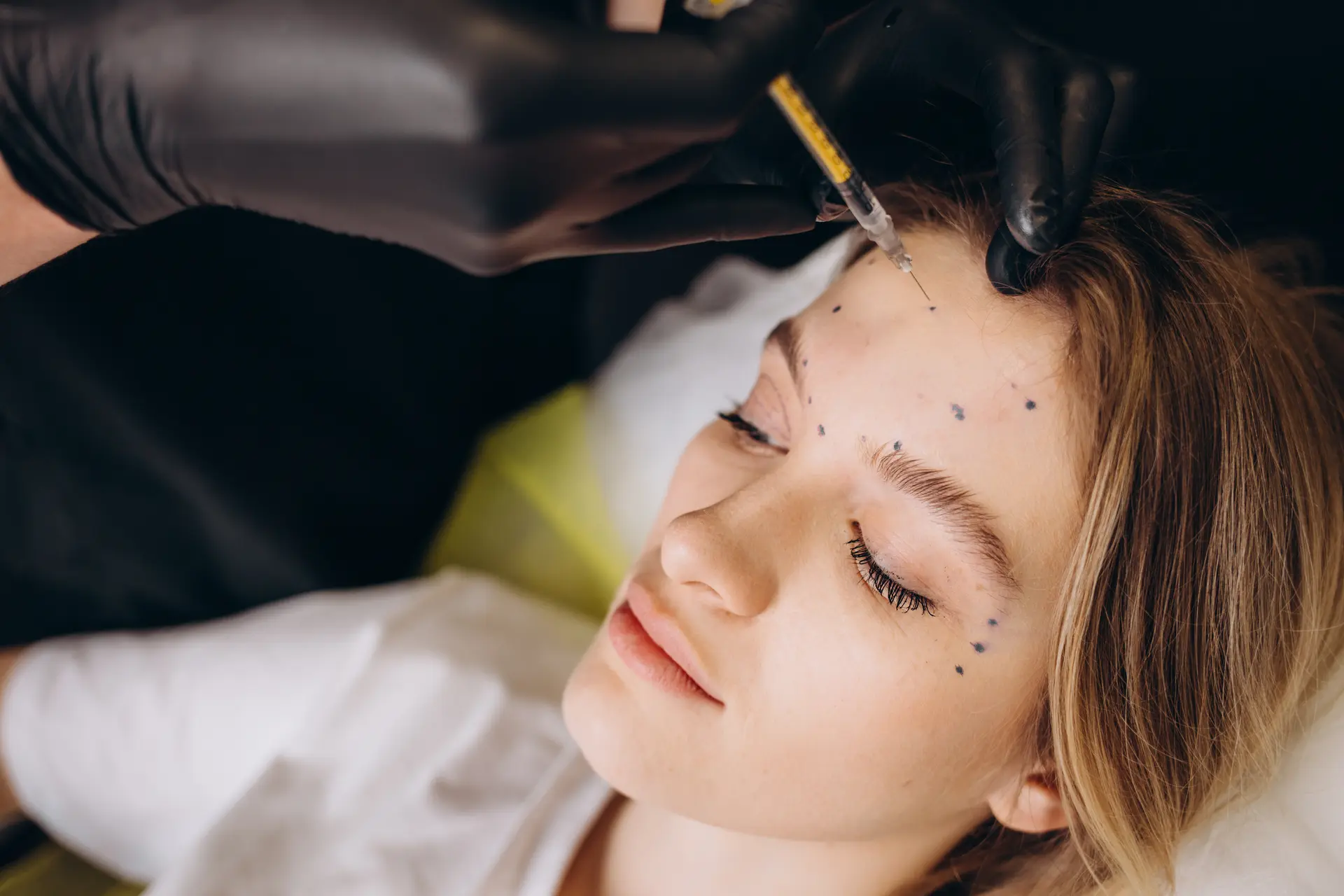 Can botulinum toxin be injected into the eye area if you are the "puffy ...